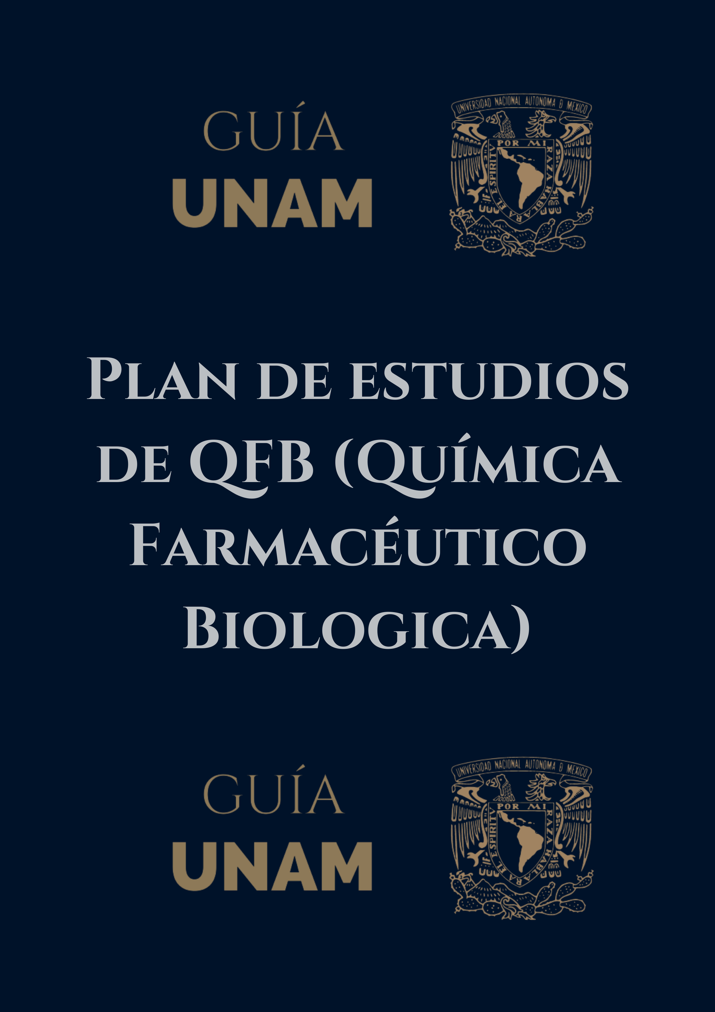 Plan de Estudios QFB (Química Farmacéutico Biologica) UNAM 2026 ...