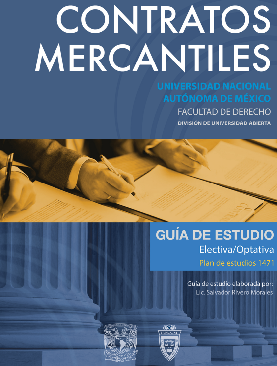 Contratos mercantiles PDF UNAM ¡DESCARGAR AQUÍ! | Guía Unam